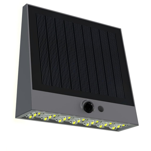 SoliSun Solar Wall Light, Outdoor Solar Powered Single Beam Down Light